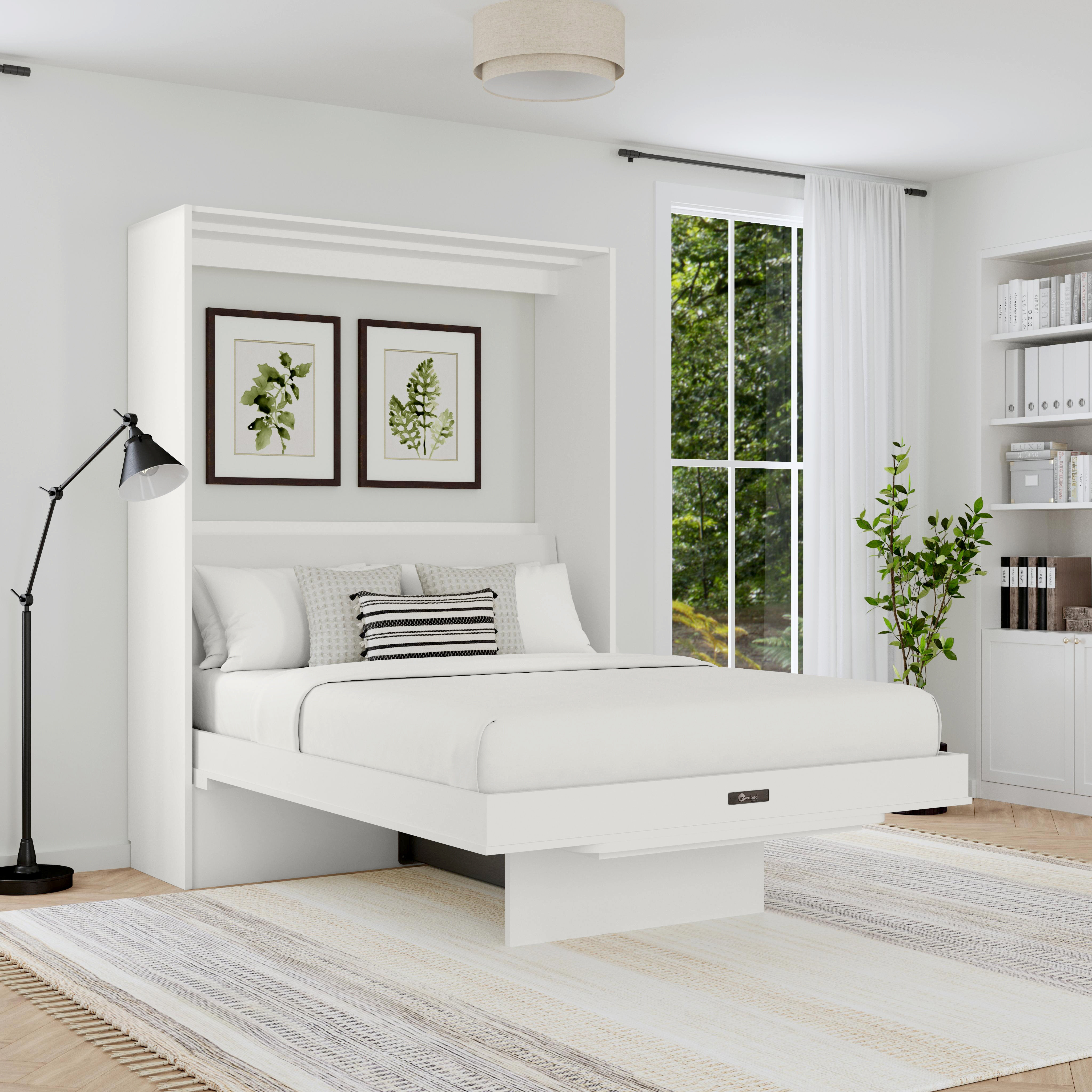 InovaHome Studio Murphy Bed with Desk & Reviews | Wayfair