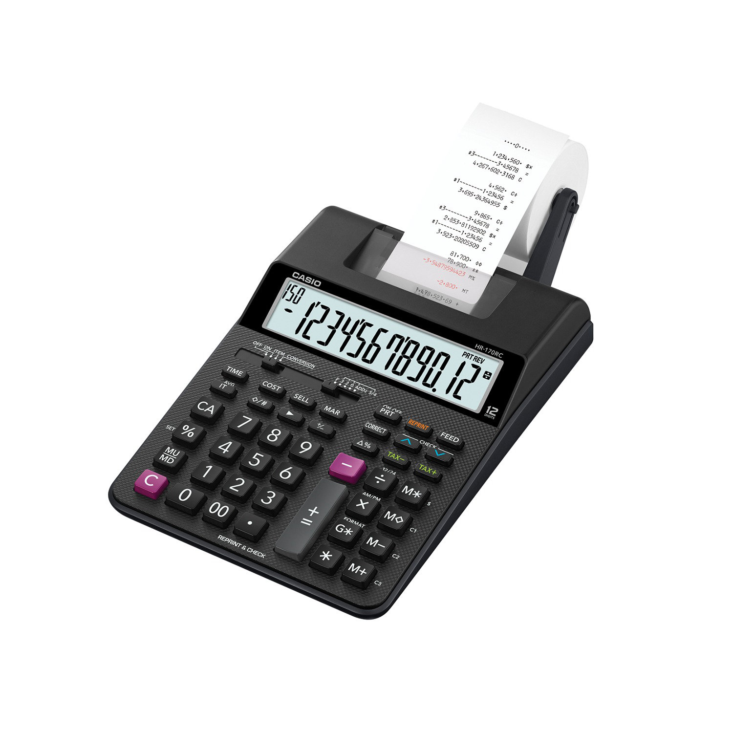 Casio® Mini Desktop Printing Calculator | Wayfair