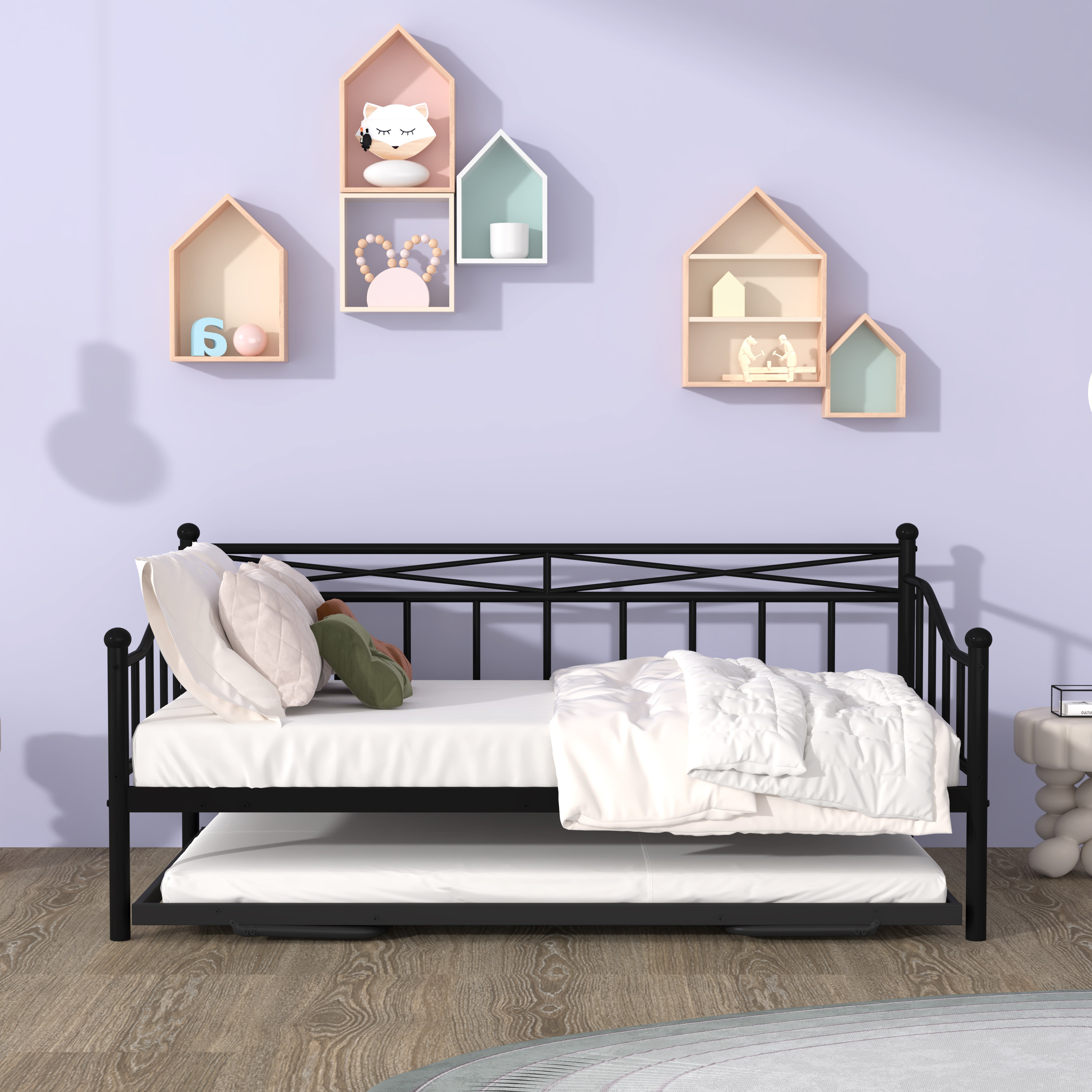 Red Barrel Studio® Everton Metal Open-Frame Bed | Wayfair