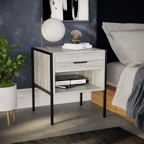 Metal Frame Bedside Tables You'll Love | Wayfair.co.uk