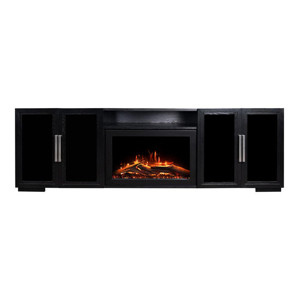 Modern Ember Channing 80-In Smart Electric Fireplace TV Stand With 26 ...