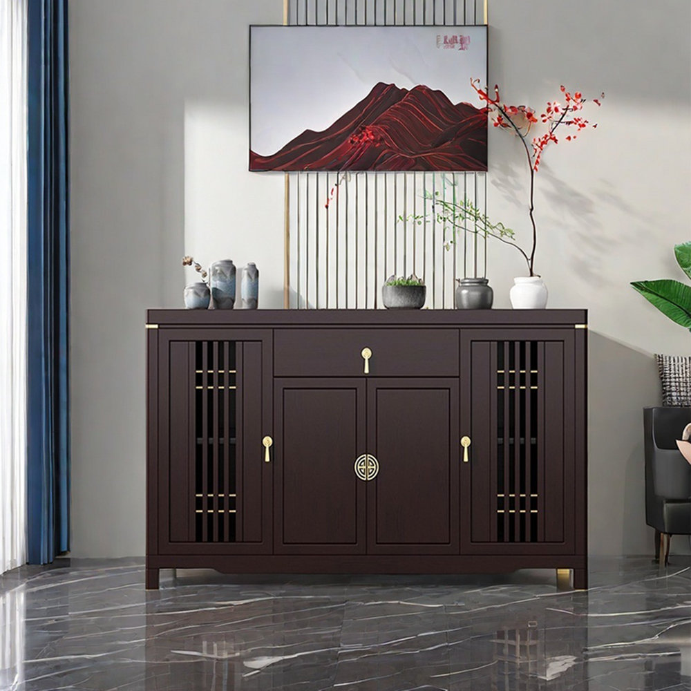 Ruthber Solutions New Chinese Style Solid Wood Sideboard | Wayfair