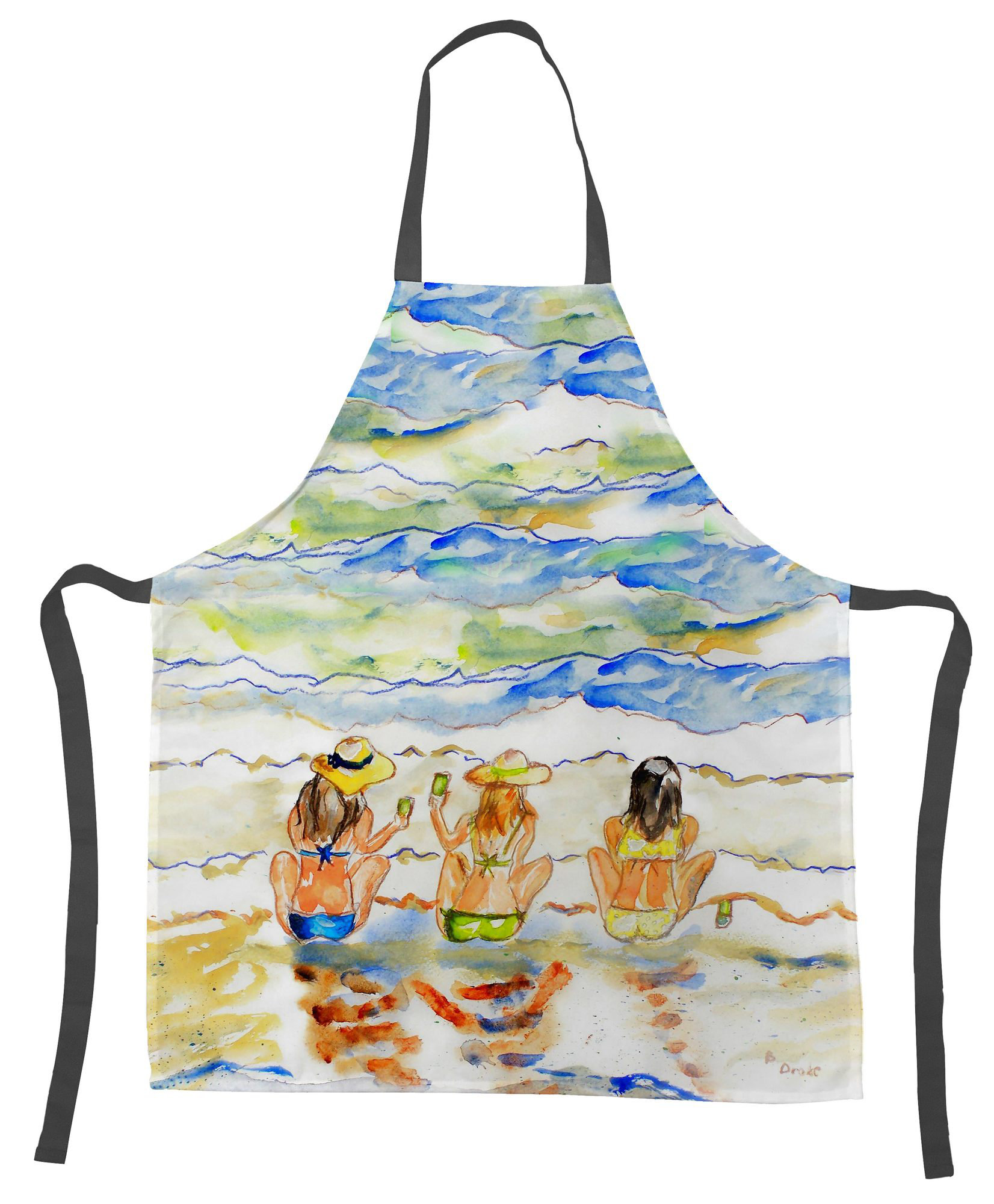 Dovecove Bottoms Up Again Apron | Wayfair