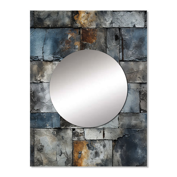 DesignArt Industrial Concrete Wall Illusion - Modern & Contemporary ...