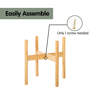 Ebern Designs Wood 11.9" x 12.5" or 15.3 x16.1" Plant Stand Indoor ...