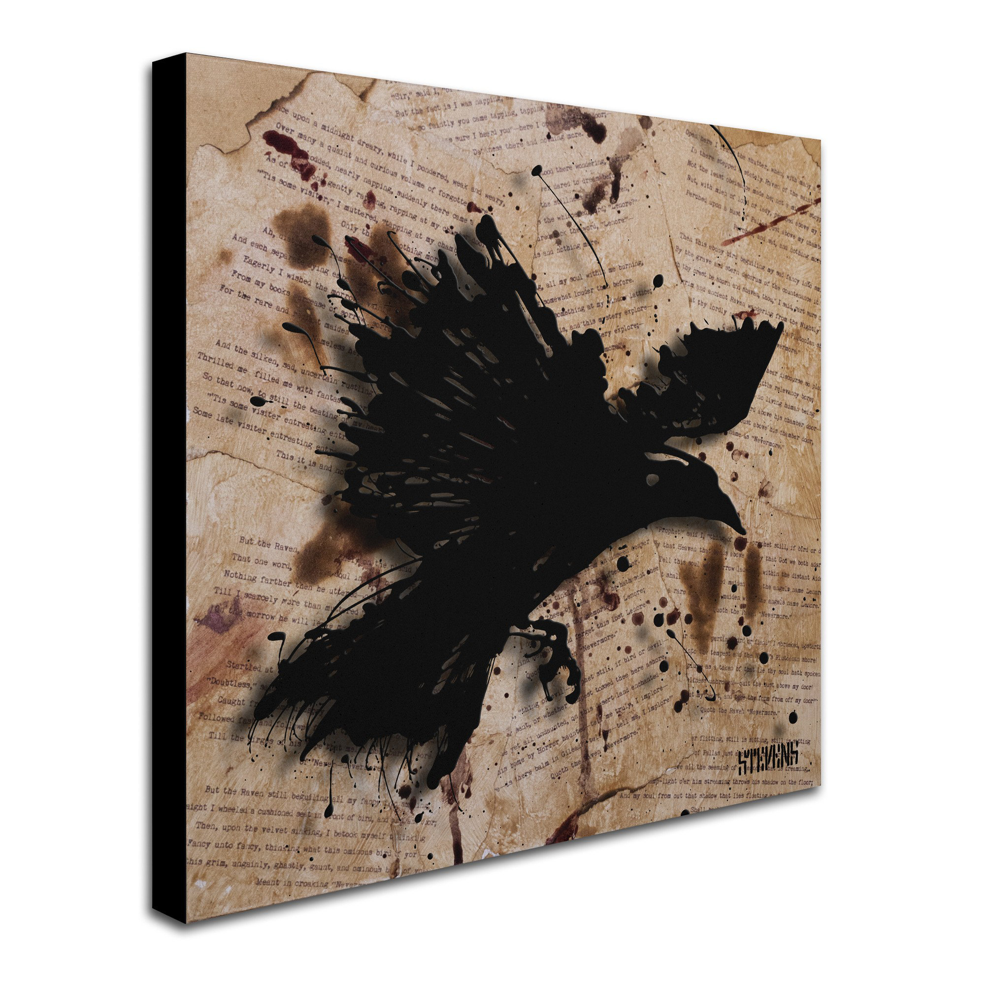 Ophelia & Co. The Raven 1 by Roderick Stevens - Graphic Art Print on ...