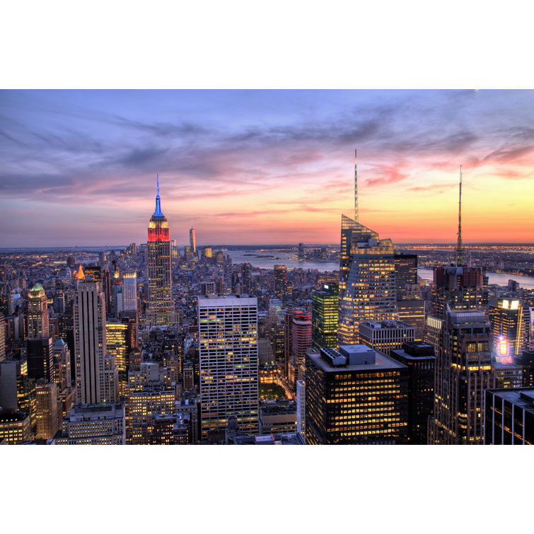 Latitude Run Iduna New York City by Roman_slavik - Print | Wayfair.co.uk