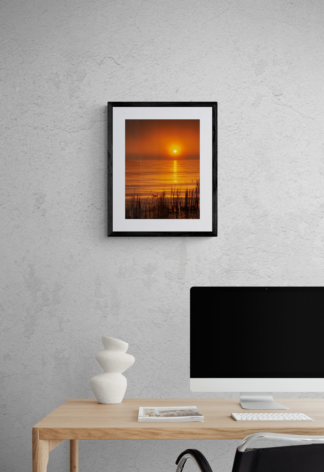 Made & Curated Sunrise Through The Fog By Scott Norris | Wayfair