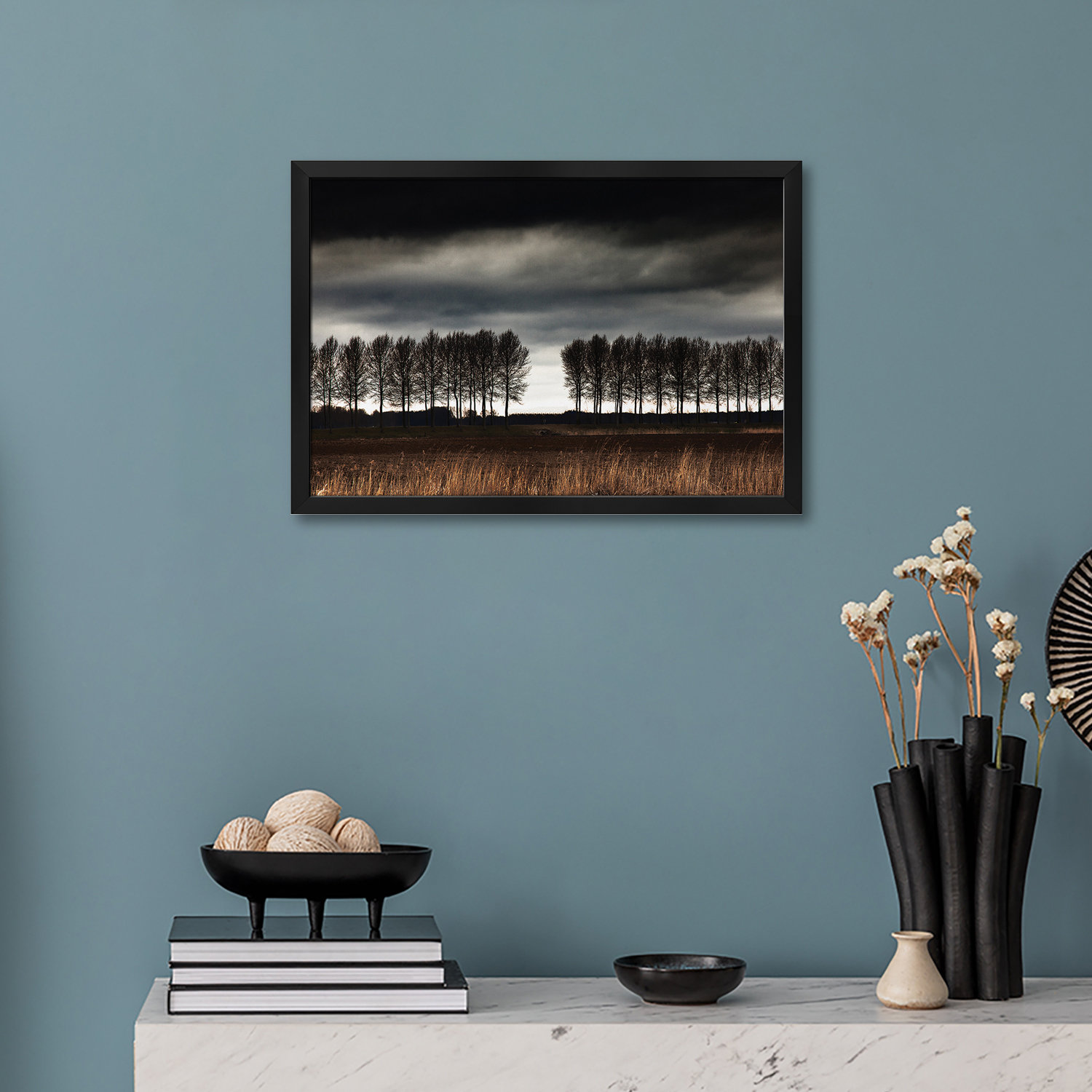 Loon Peak® The Space Between Premium Framed Poster by Harry Verschelden ...