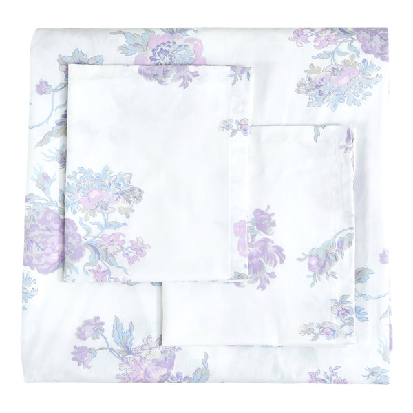 Melange Home Beford Lane Cotton Percale Toile Duvet Cover Set | Wayfair