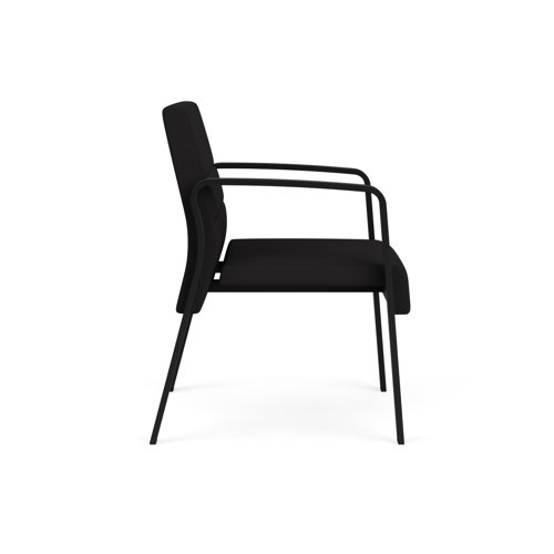 Lesro Waterfall Waiting Reception Guest Chair Metal Frame | Wayfair