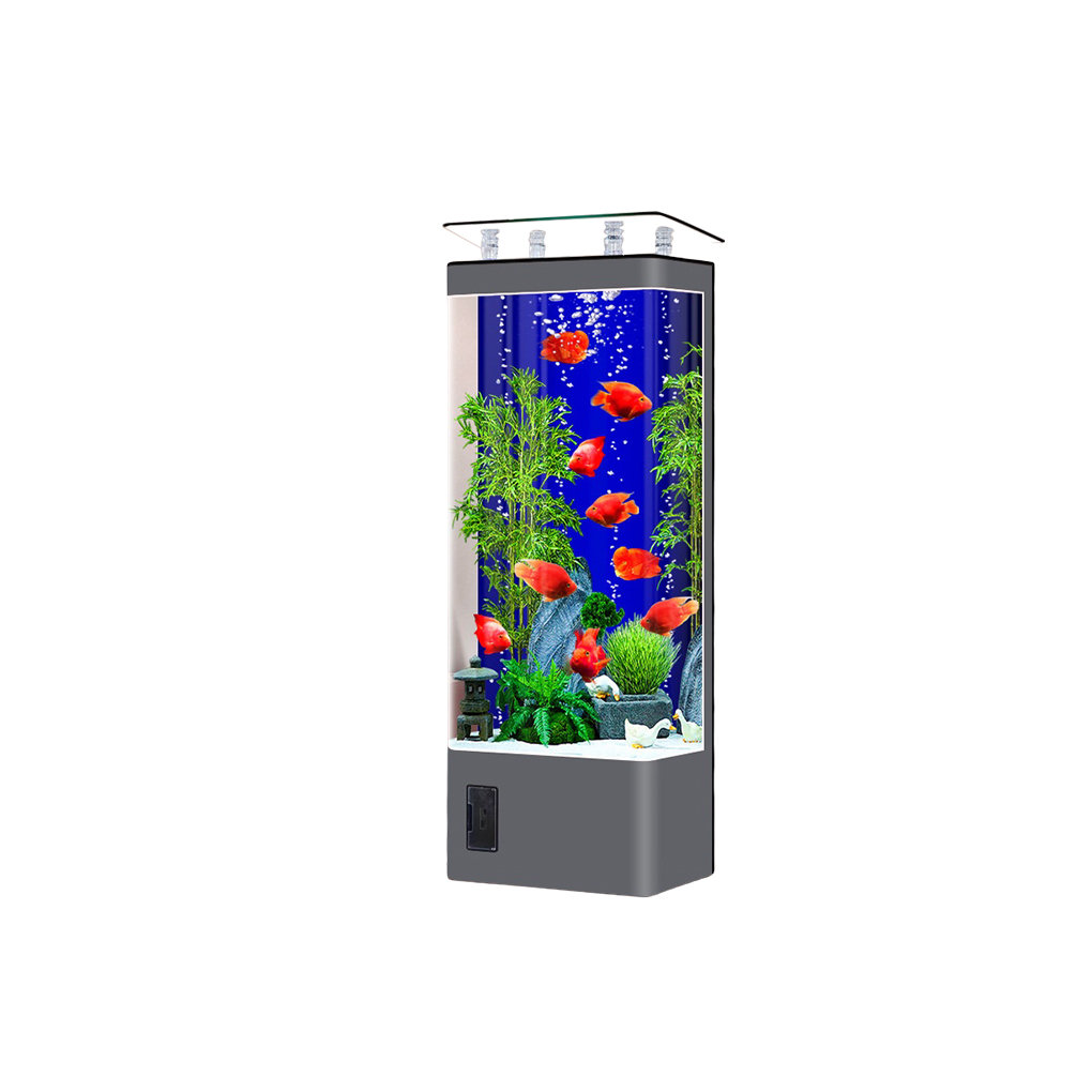 Orren Ellis Triple View Modern Display Eco Aquarium | Wayfair