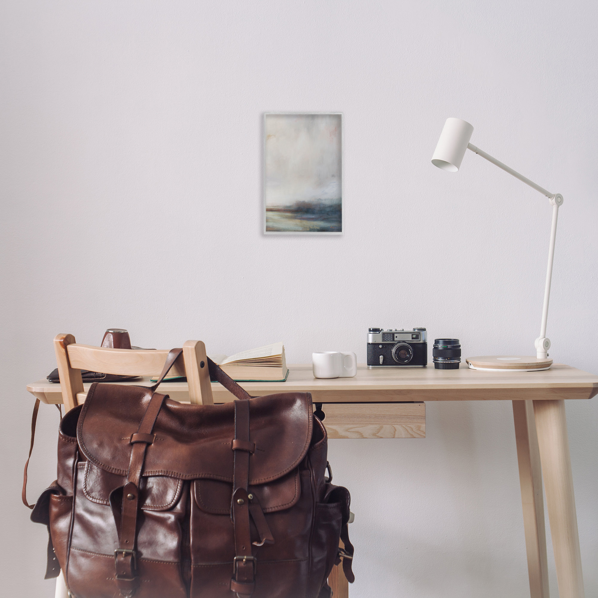 Union Rustic Misty Grey Landscape Giclee Art by Simon Addyman | Wayfair