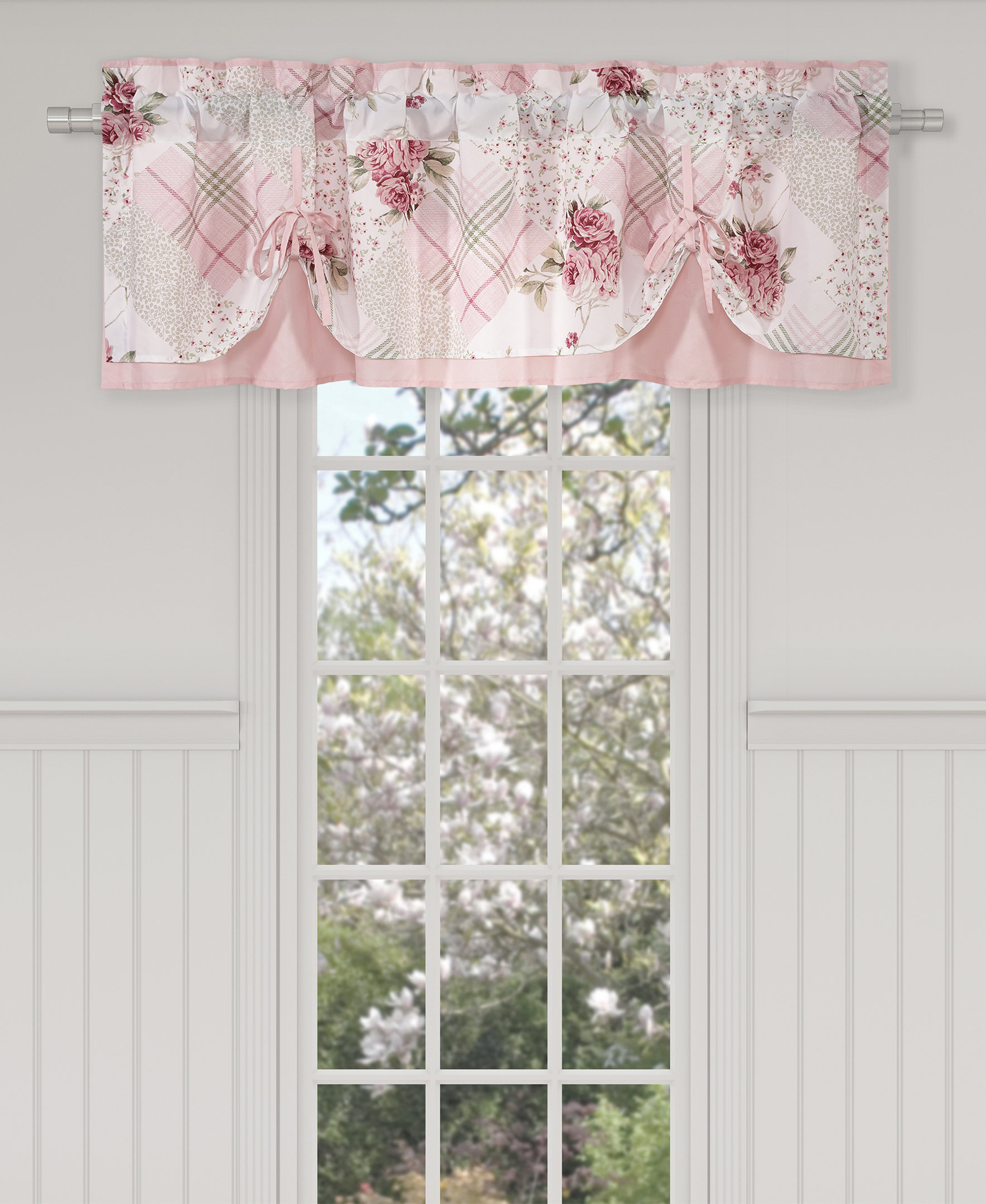 Royal Court Bungalow Tie-Up Window Valance & Reviews | Wayfair