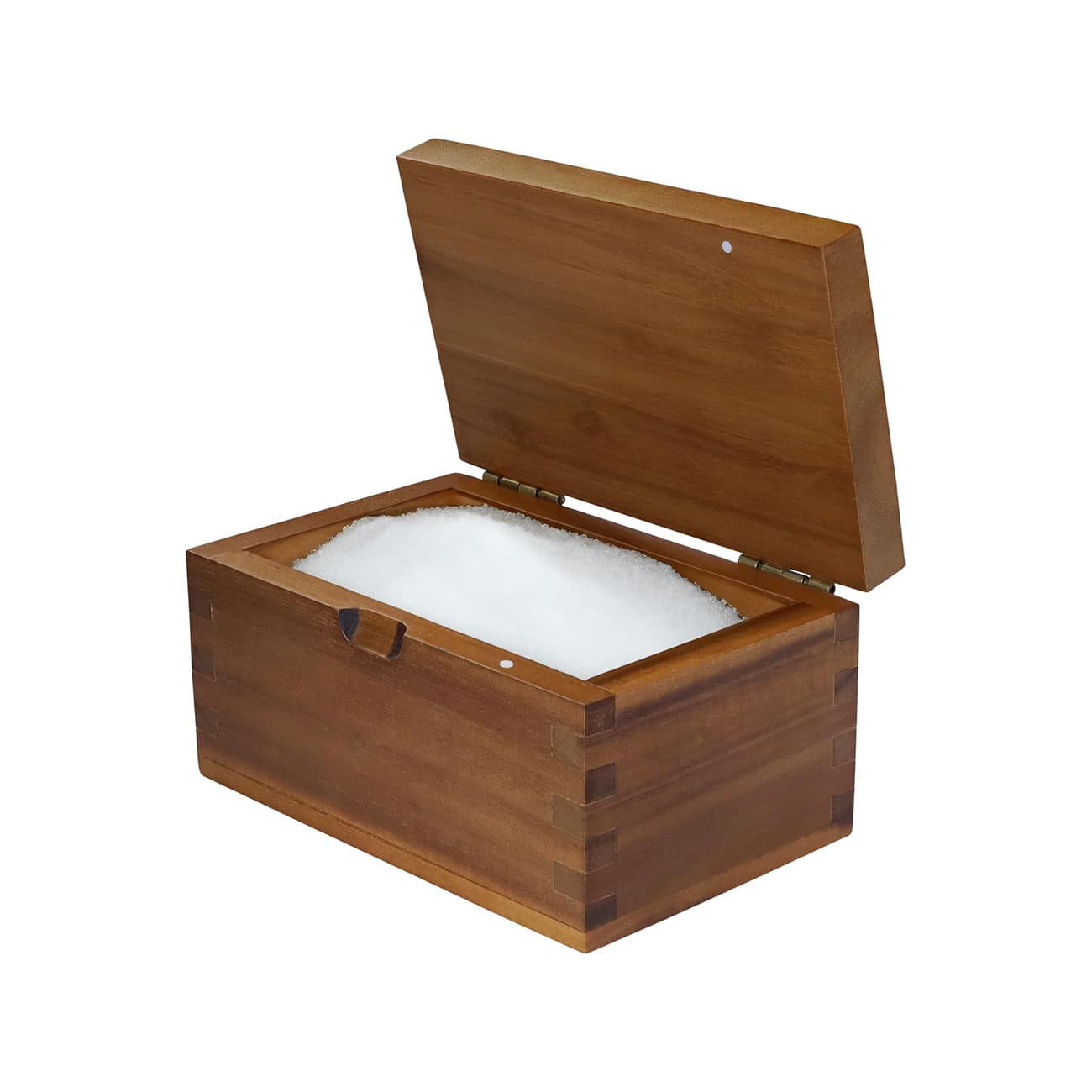 Gracie Oaks Wood Salt Boxes Clamshell, The Perfect Container For ...