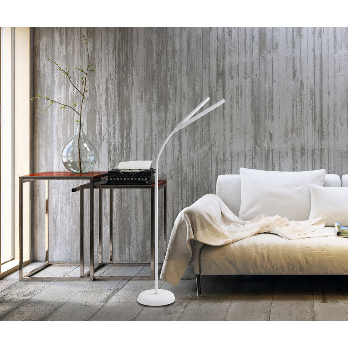 Daylight Company 52'' White LED Task Floor Lamp & Reviews | Wayfair