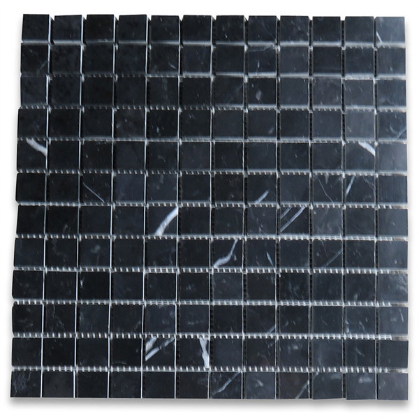 Marble Online 1" x 1" Marble Grid Mosaic Wall & Floor Tile | Wayfair