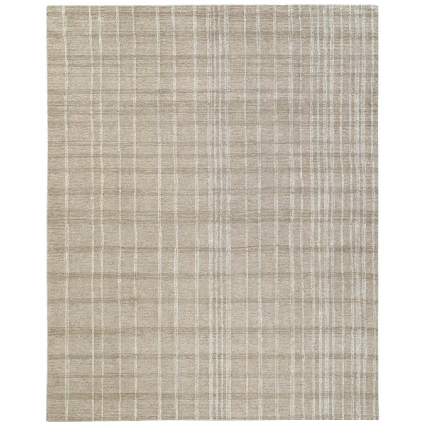 Birch Lane™ Beachwood Hand Tufted Wool Taupe Rug & Reviews | Wayfair