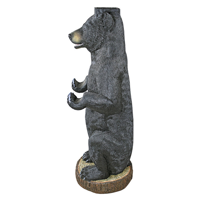 Design Toscano Postal Bear Mailbox Post Sleeve Statue & Reviews | Wayfair