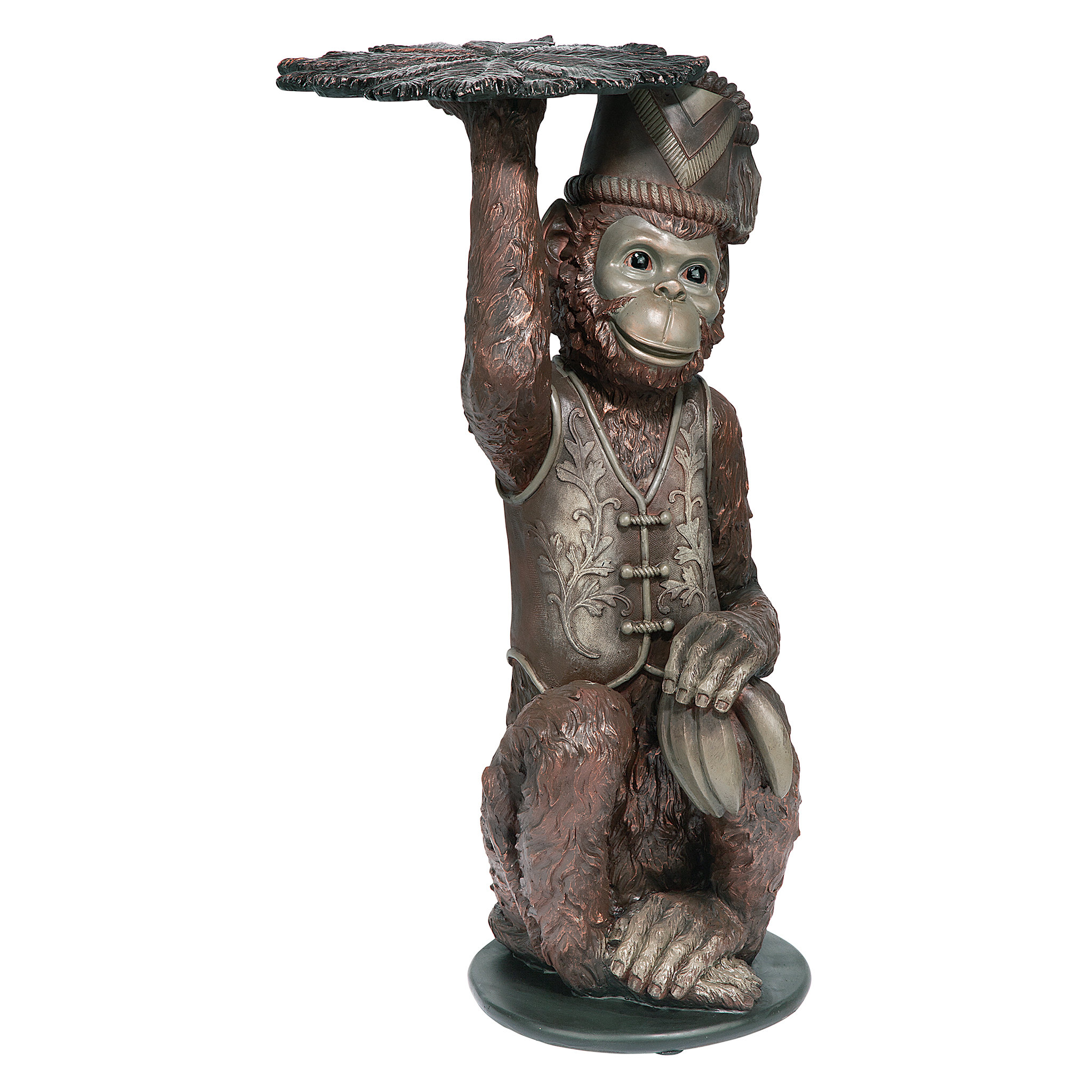 Design Toscano Moroccan Monkey Butler Figurine End Table & Reviews ...