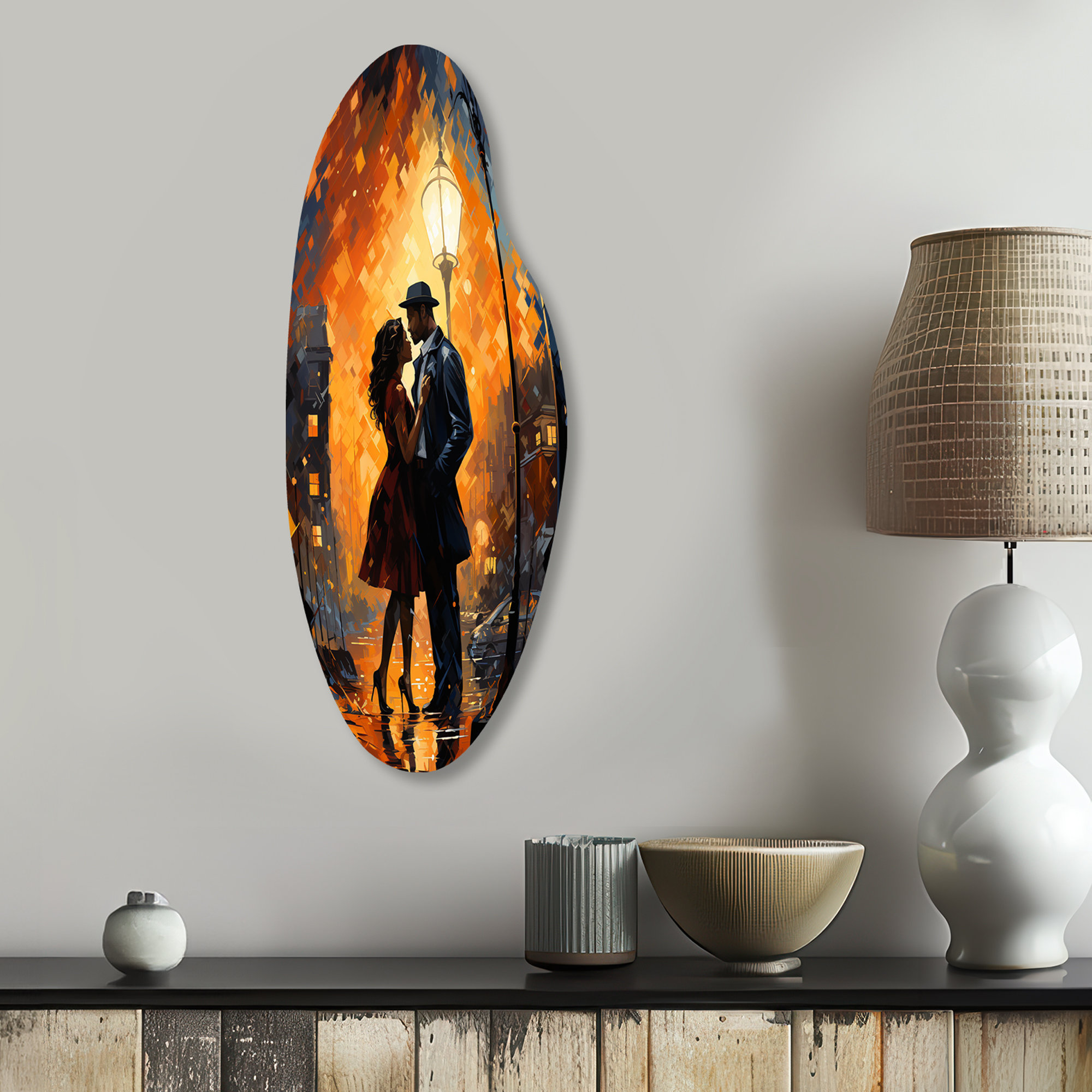 Design Art Jazz Harlem Renaissance VII - African American Art Curved ...