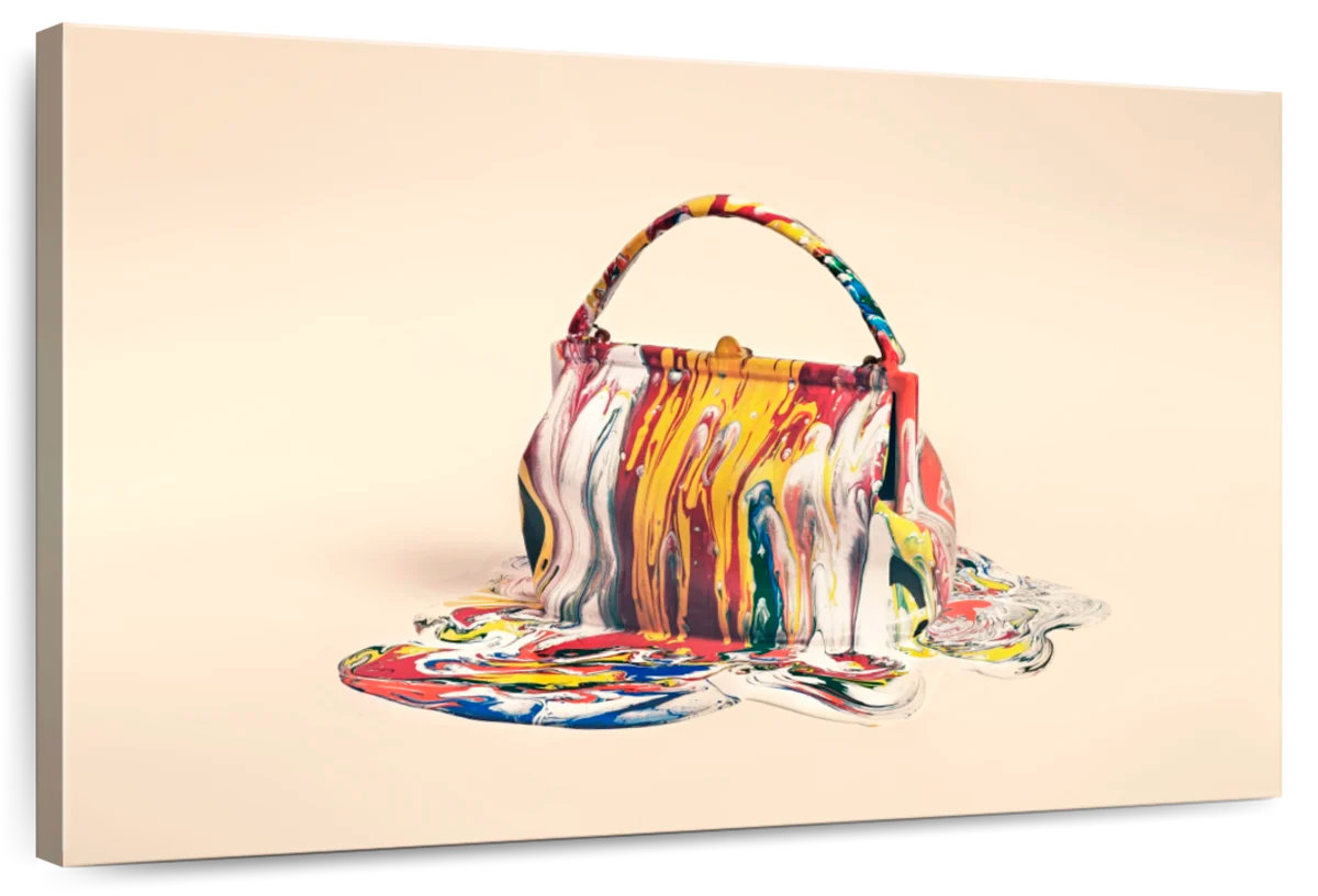 Elephant Stock Bag Dripping In Paint | Wayfair
