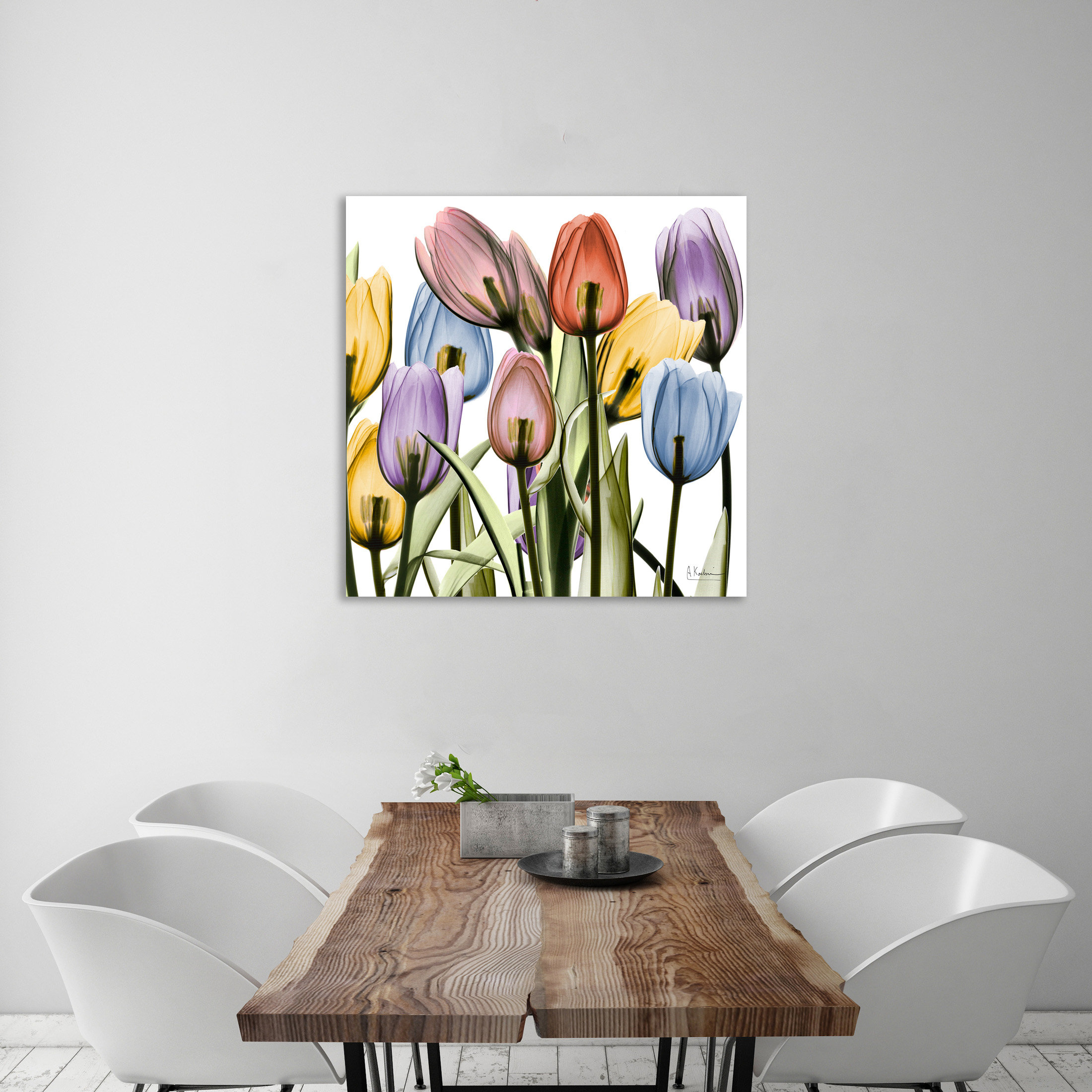 Latitude Run® 'Tulip Scape X-ray II' by Albert Koetsier - Photograph ...