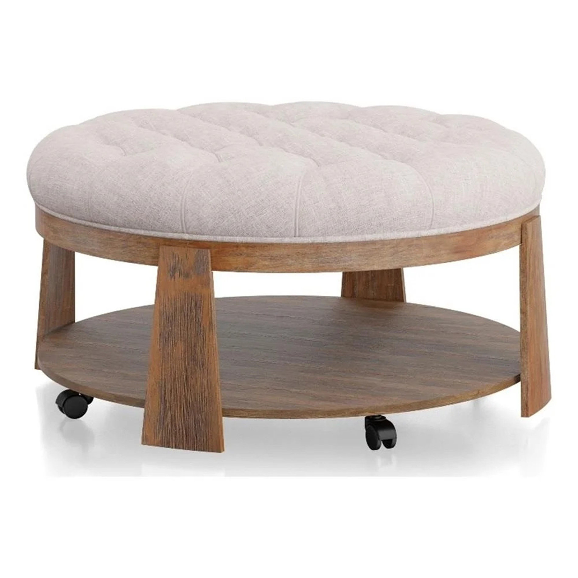 Red Barrel Studio® Transitional Round Coffee Table | Wayfair