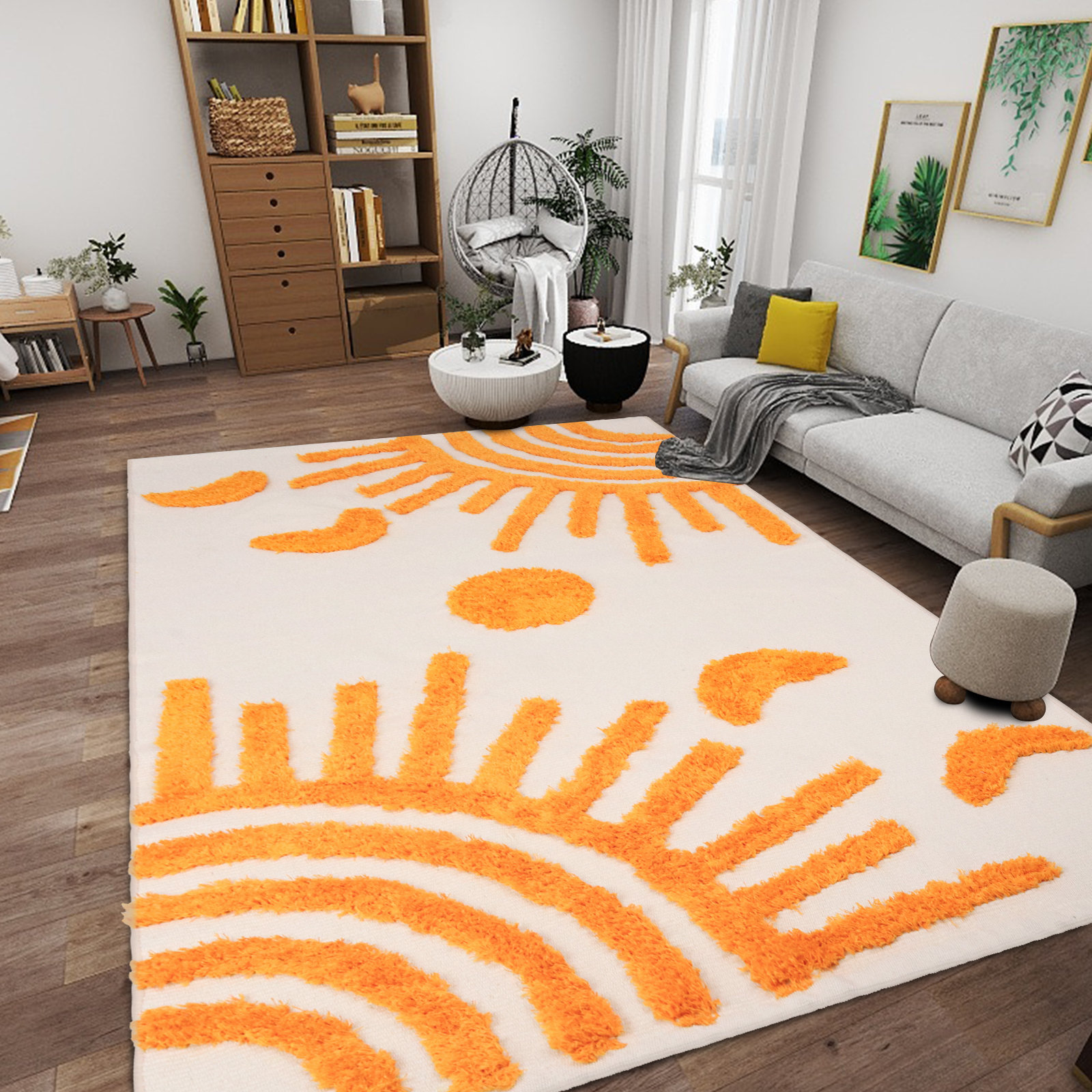 Winston Porter Rectangle Tavishi Area Rug | Wayfair