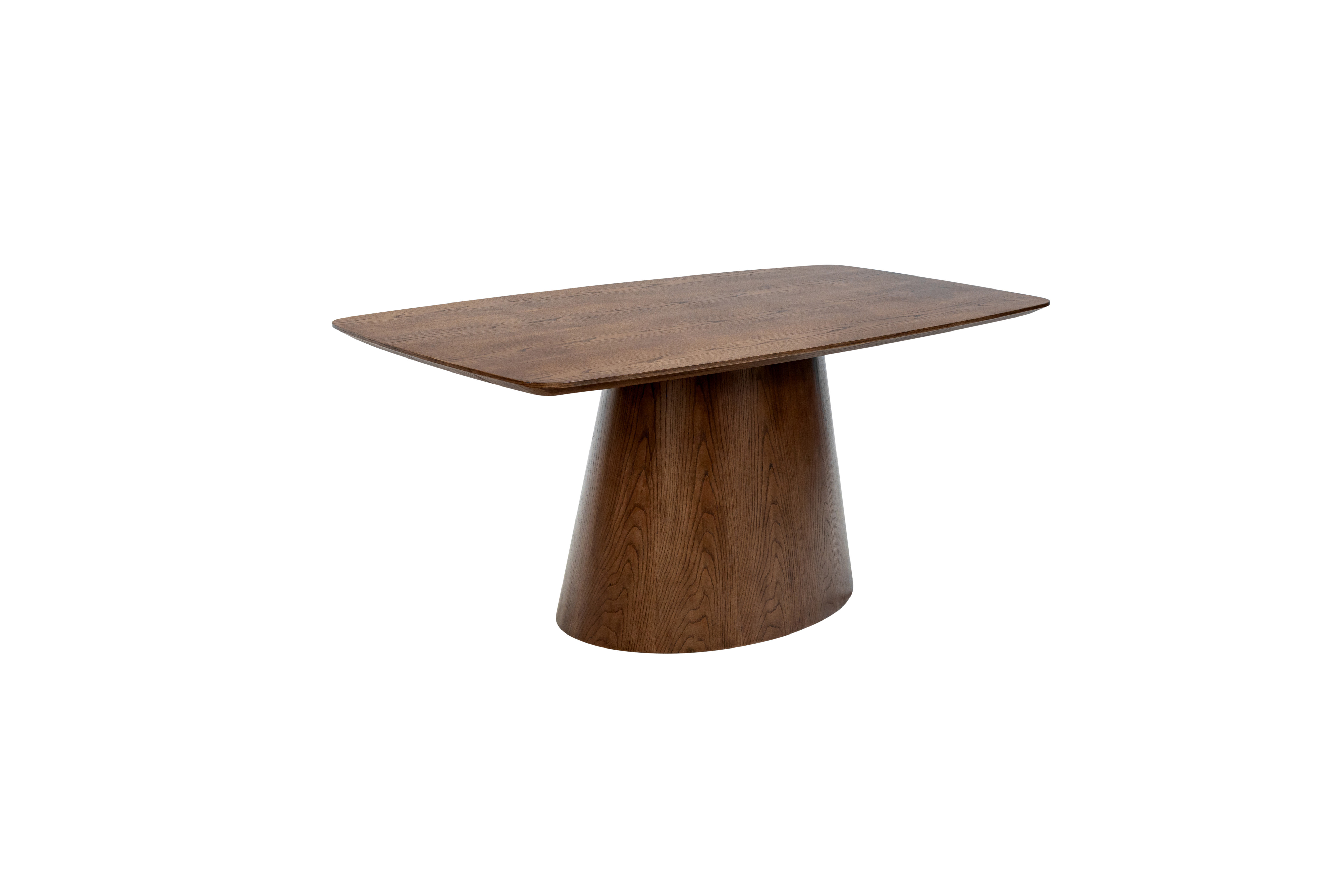 Ebern Designs EMORY 1.8m DINING TABLE - CHESTNUT OAK VENEER | Wayfair.co.uk