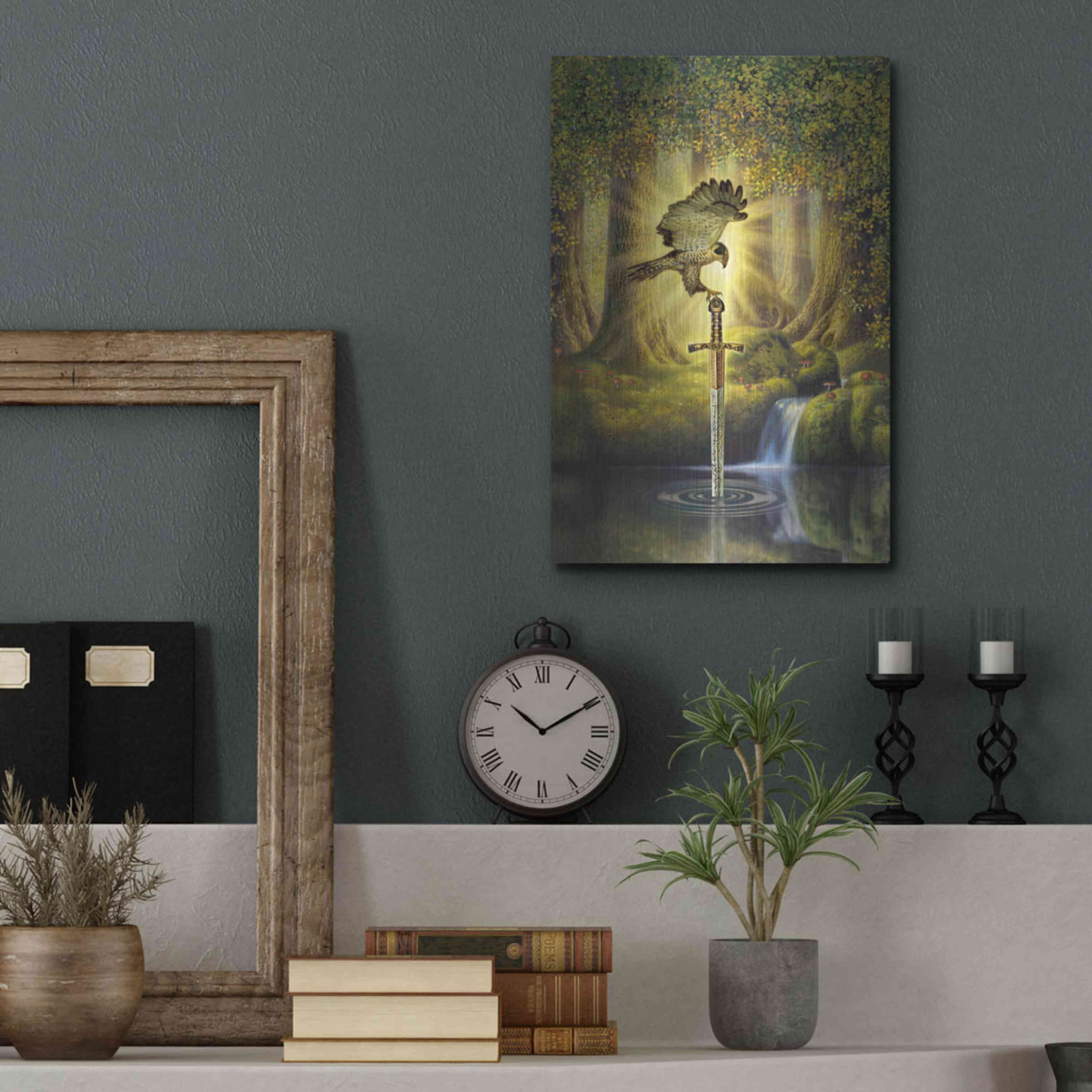 Trinx 'The Telling Pool' by Dan Craig, Metal Wall Art, | Wayfair