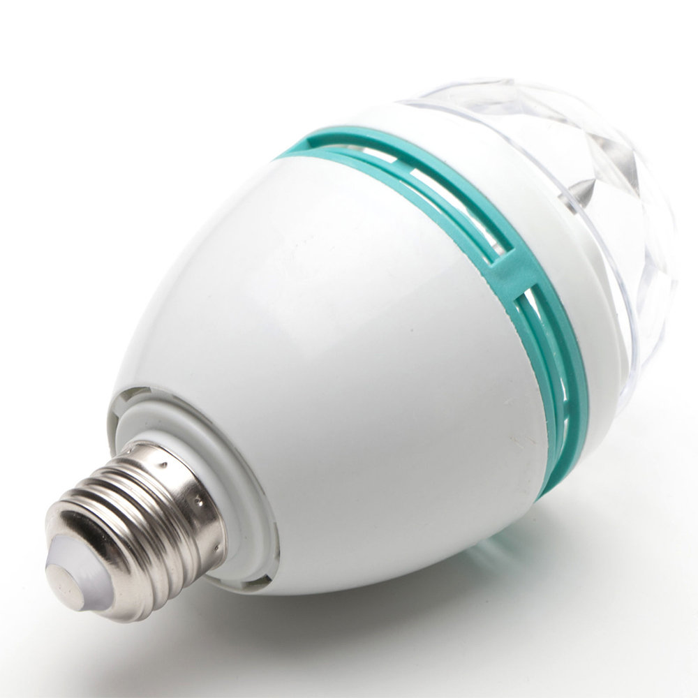 The Holiday Aisle® Kaceon Crystal Ball Auto Rotating LED Stage Light ...