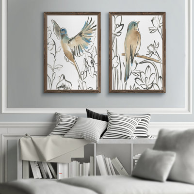 Laurel Foundry Modern Farmhouse " Songbird Meadow III " by Vincent Van ...