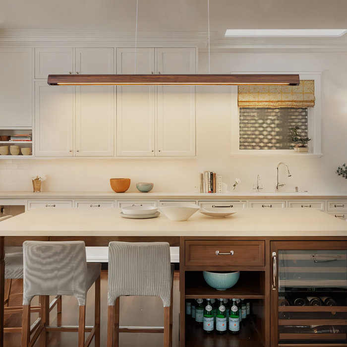Ivy Bronx Rolde 1 - Light LED Kitchen Island Pendant & Reviews | Wayfair