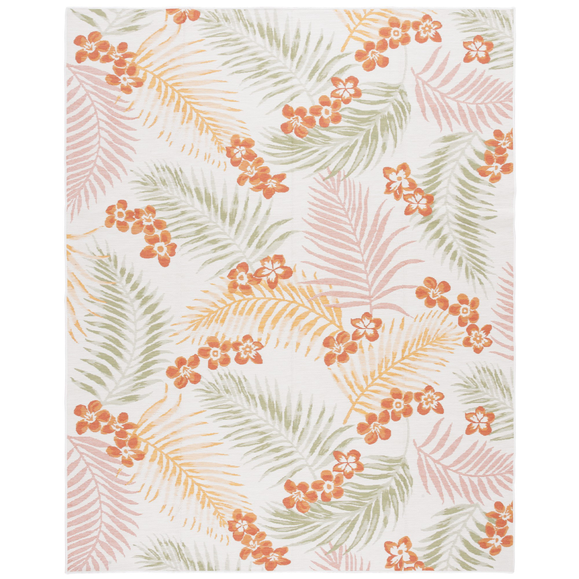 Bay Isle Home™ Odige Sunrise Performance Floral Rug | Wayfair