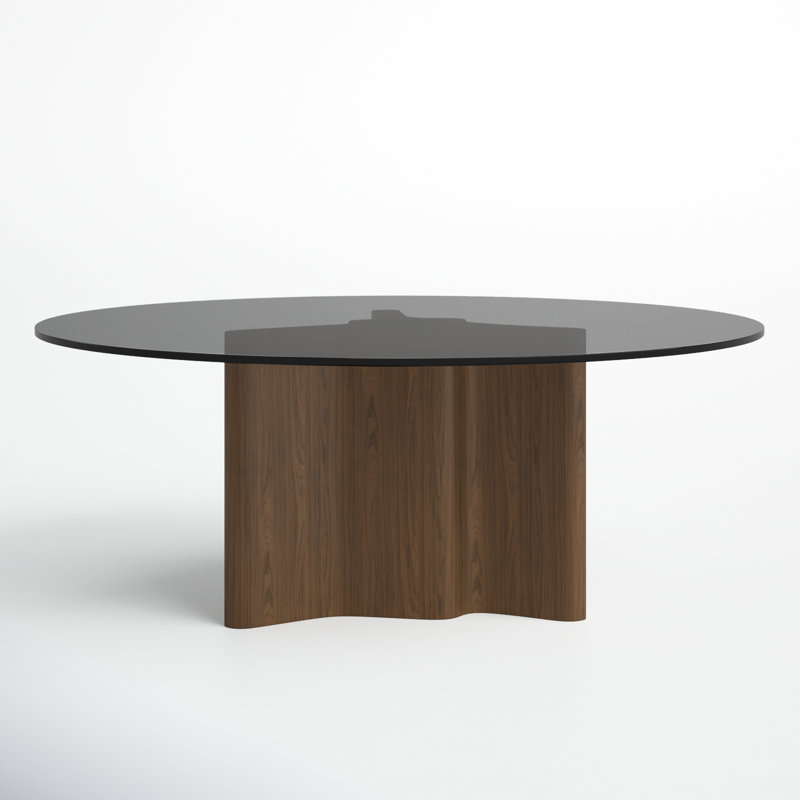 AllModern Bristin 71" Pedestal Dining Table & Reviews | AllModern