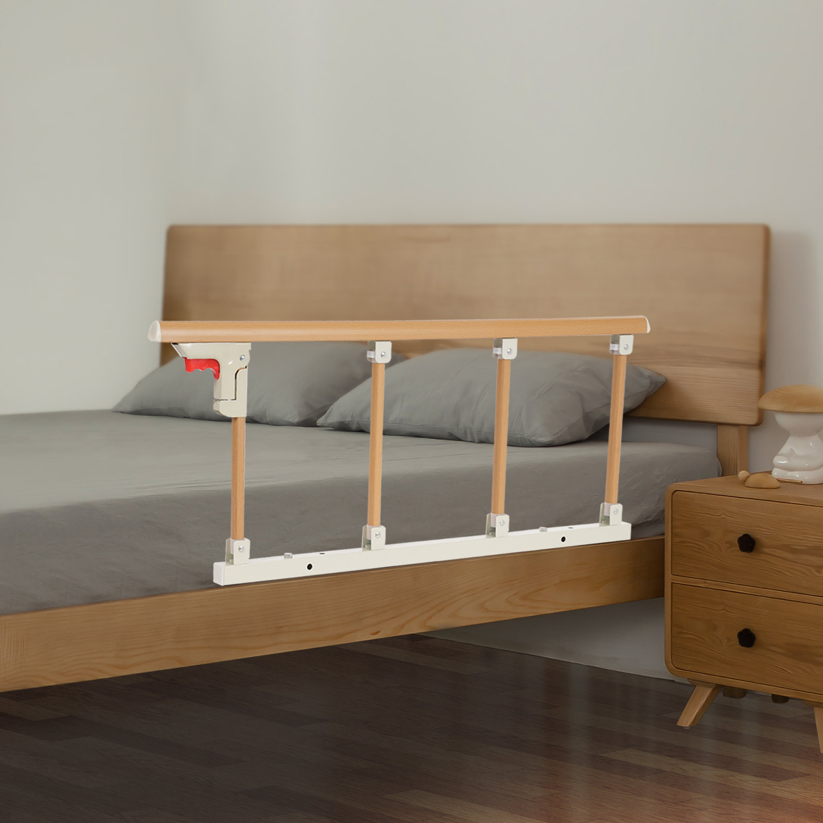 JOYDING Bed Rail Safety Bed Guard Assist Handle For Elderly, Adults ...