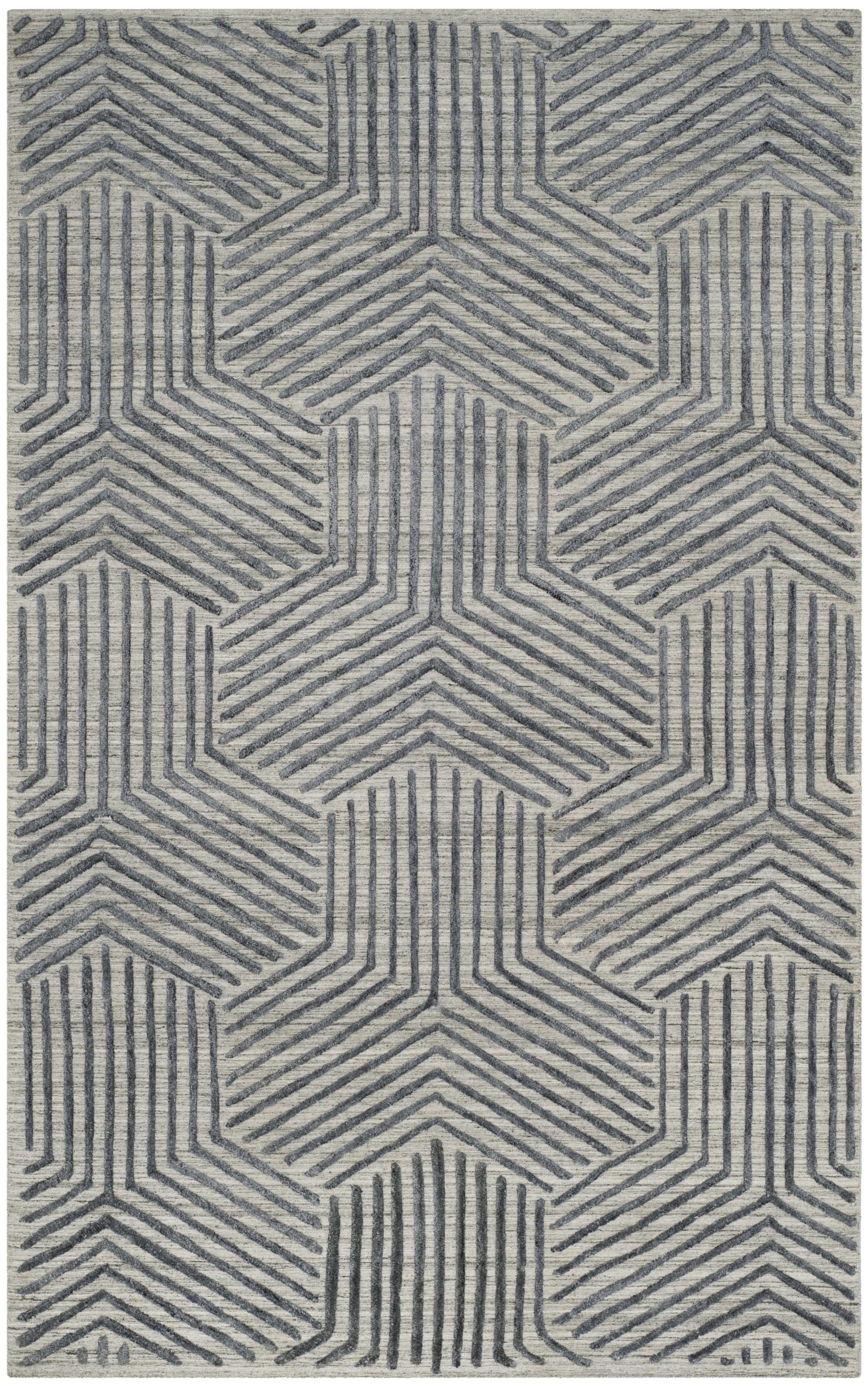 Corrigan Studio® Yarbro Hand Loomed Wool And Viscose Geometric Rug ...