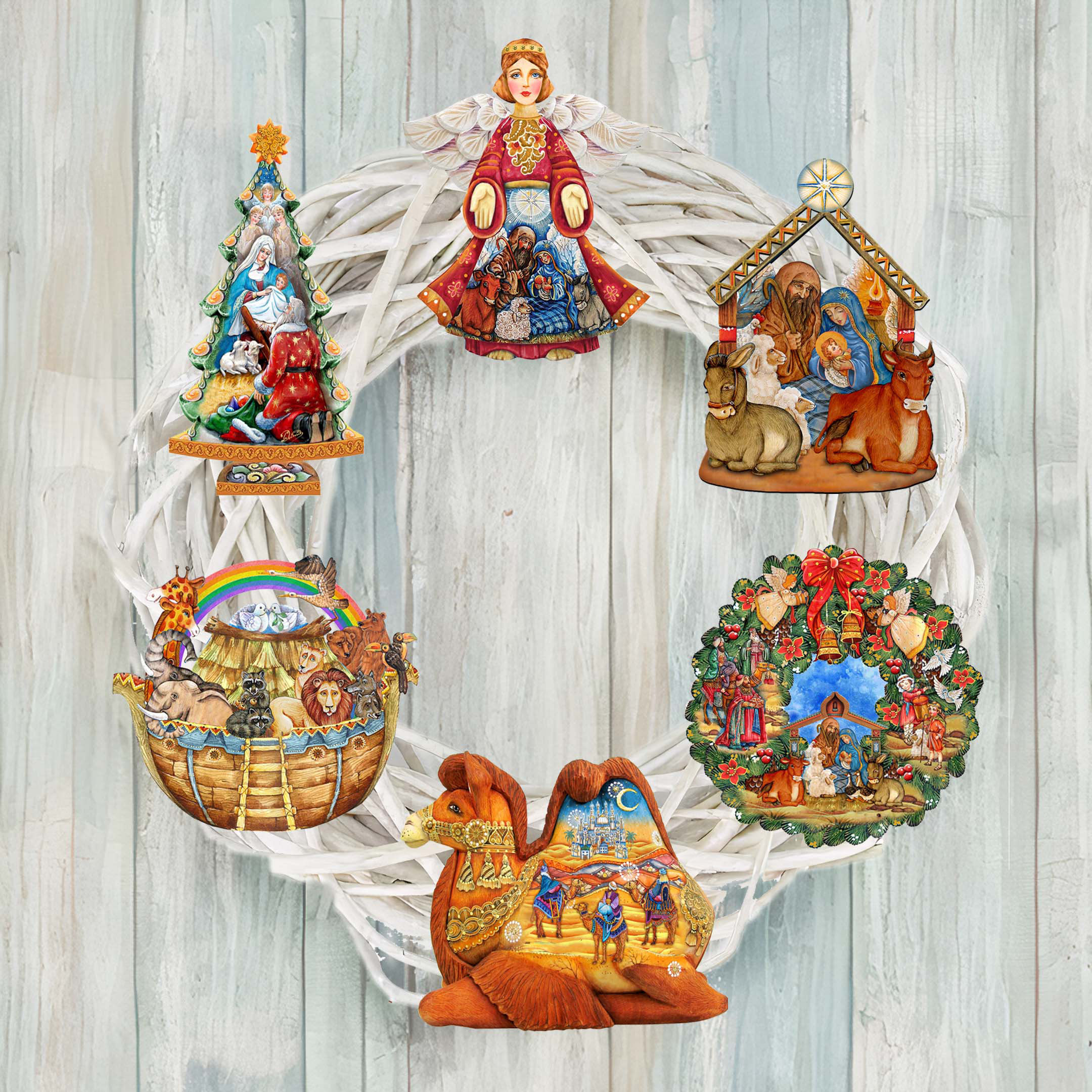 Designocracy Clip-on Ornaments Collection Designocracy Holiday Shaped ...
