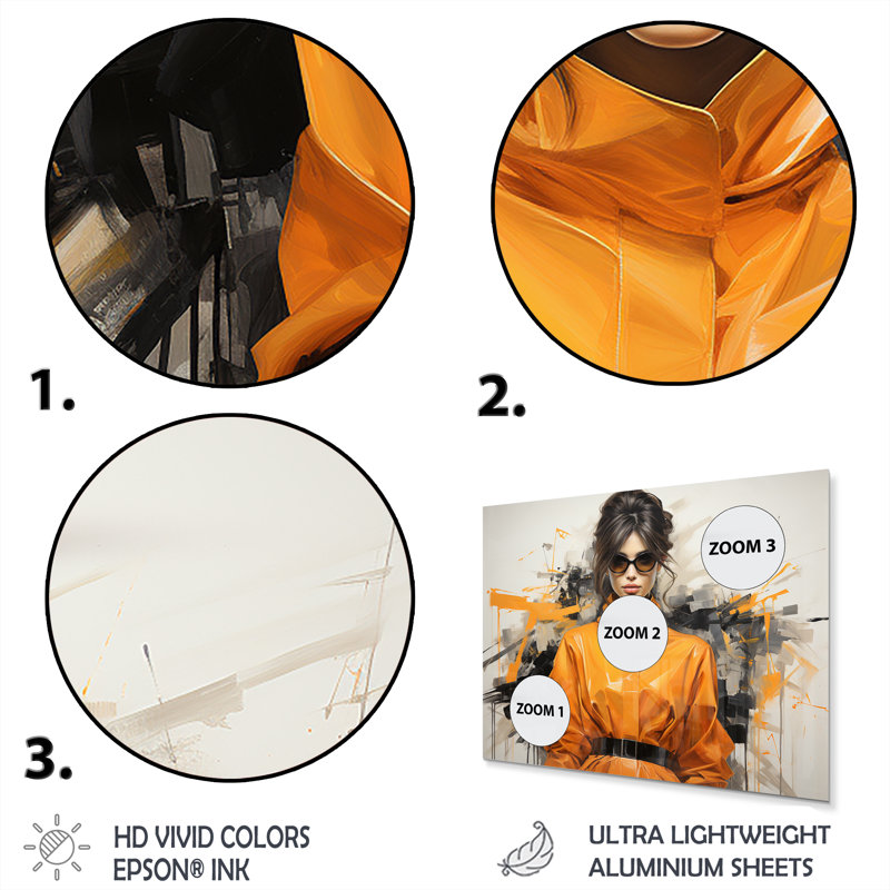 Mercer41 Fashion Infinite Style - Fashion Metal Wall Art Living Room ...