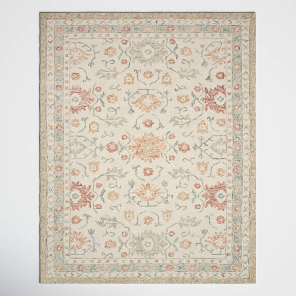 Birch Lane™ Aden Hand Hooked Wool Oriental Rug & Reviews | Wayfair