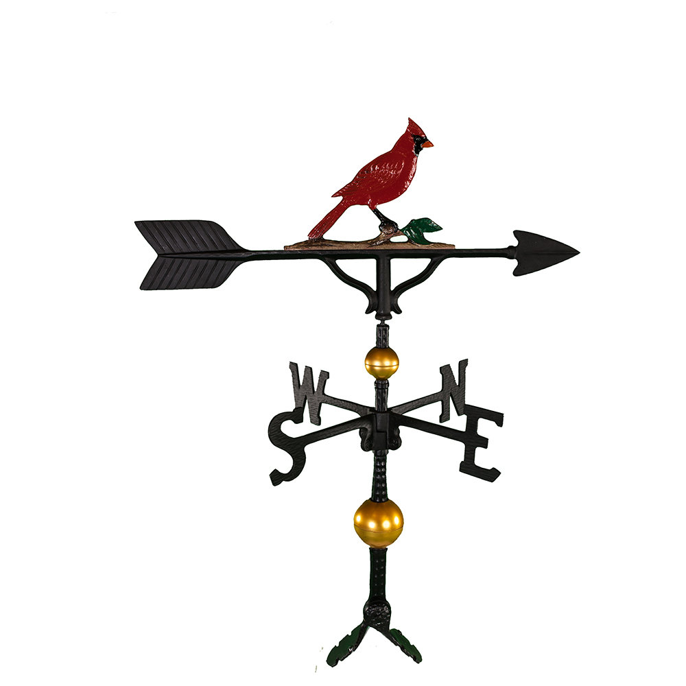Montague Metal Products Inc. Deluxe Cardinal Weathervane & Reviews ...