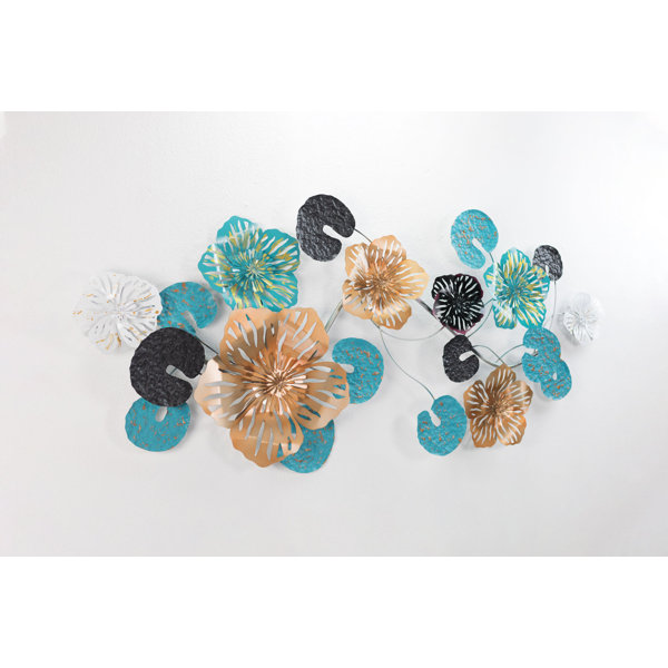 Canora Grey Handmade Metal Plants & Flowers Wall Decor | Wayfair.co.uk
