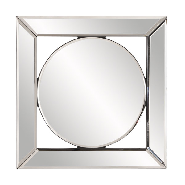 Red Barrel Studio® Square Hanging Accent Mirror "& Reviews" | Wayfair