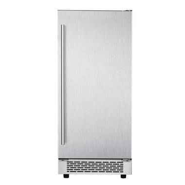 Hanover Studio Series 32 Lb. Daily Production Crescent Clear Ice Built ...