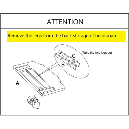 Everly Quinn Gabbrielle Tufted Upholstered Headboard | Wayfair