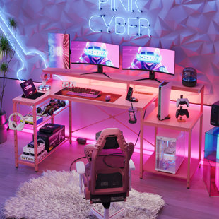 Pink Desks You'll Love | Wayfair