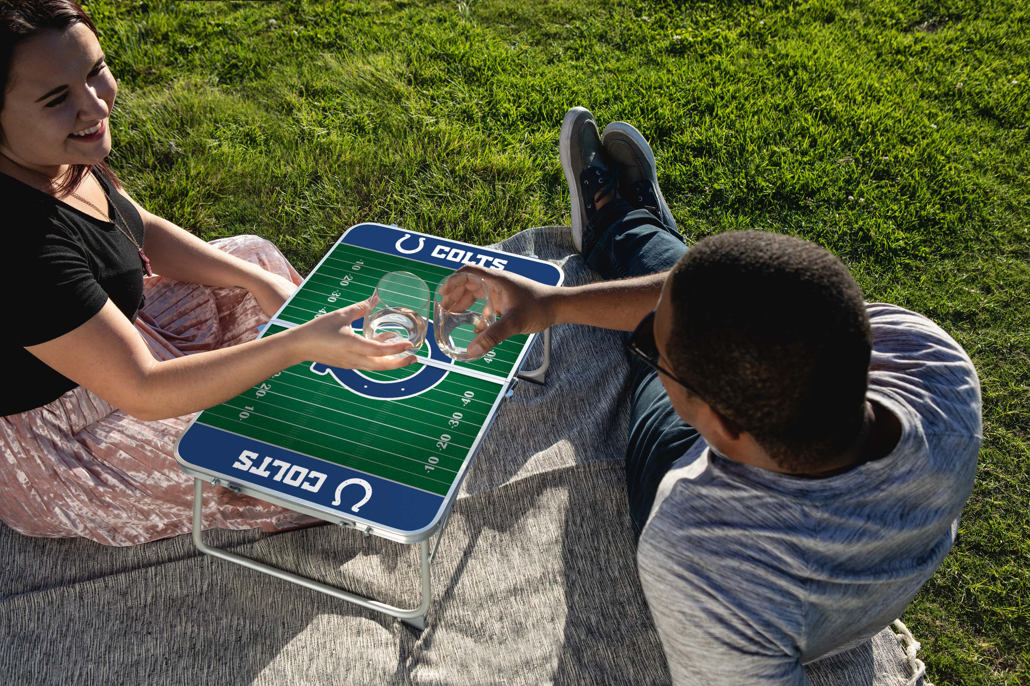 ONIVA™ NFL Indianapolis Colts Concert Table Mini Portable Table | Wayfair