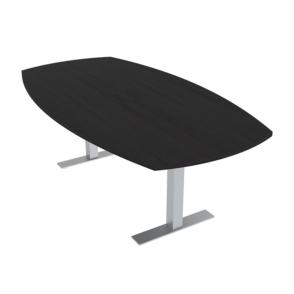 Inbox Zero Arc Boat Conference Table with Metal T Bases - Wayfair Canada