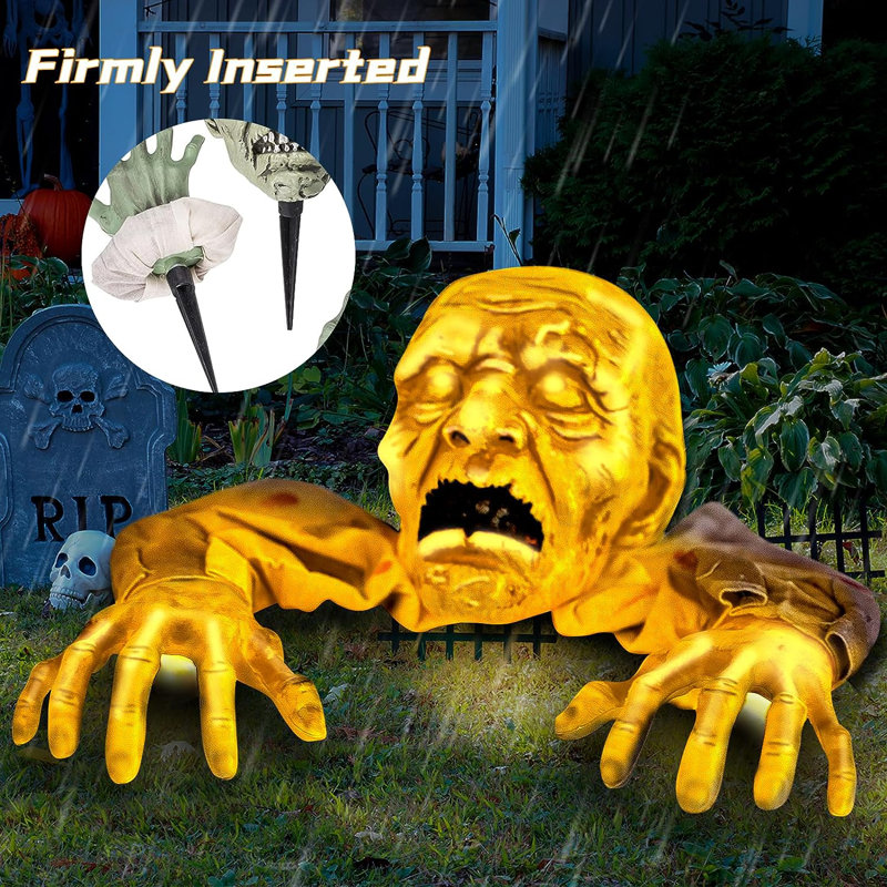 The Holiday Aisle® Halloween Outdoor Decoration Groundbreaker ...